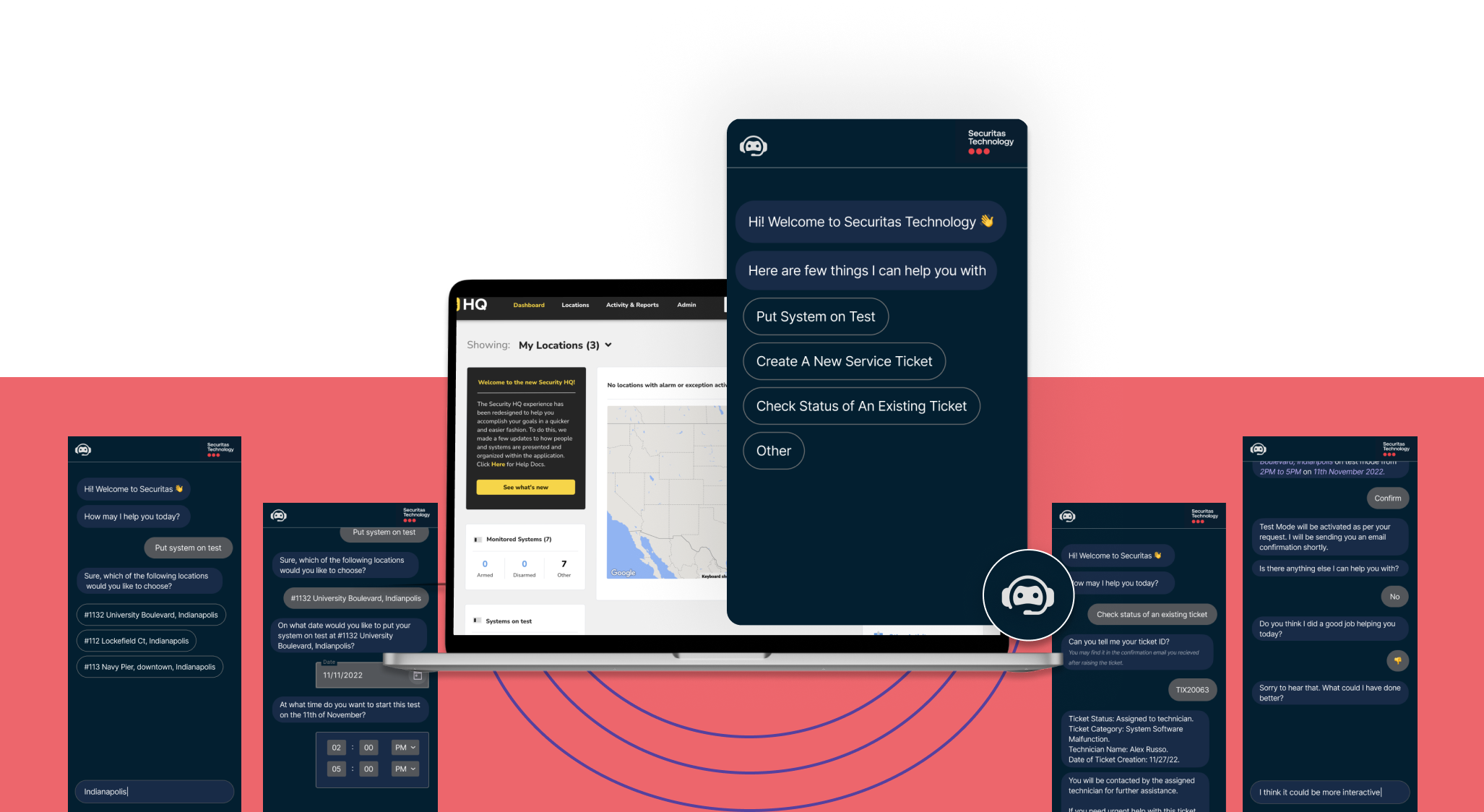 Conversational UI | Securitas Technologies